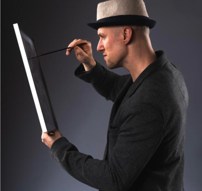 Elegantes Kunstler Aus Koln Bilder